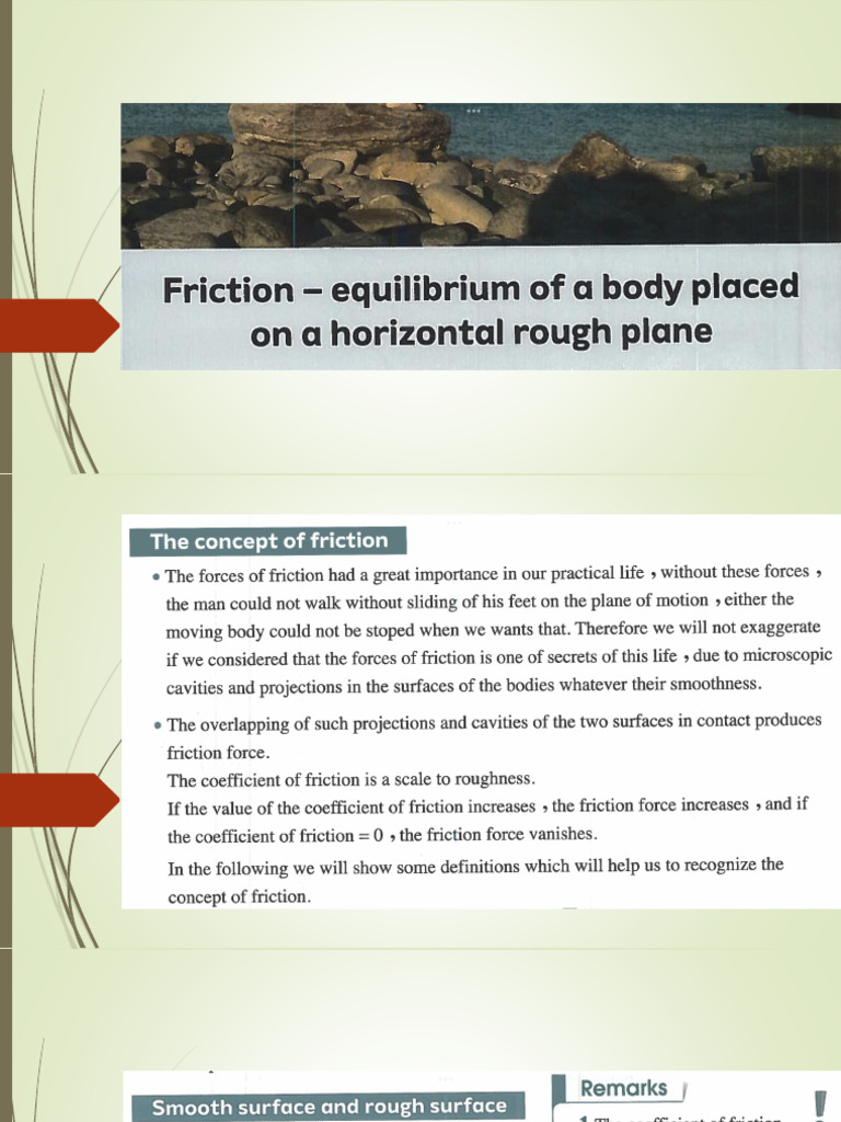 Friction | PDF