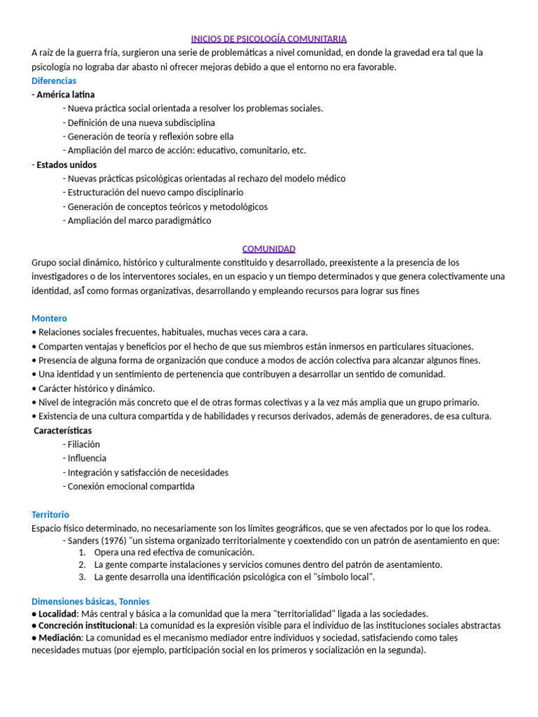 Ap Diagnostico y Diseño Contexto Psicosocial | PDF | Comunidad | Sicología