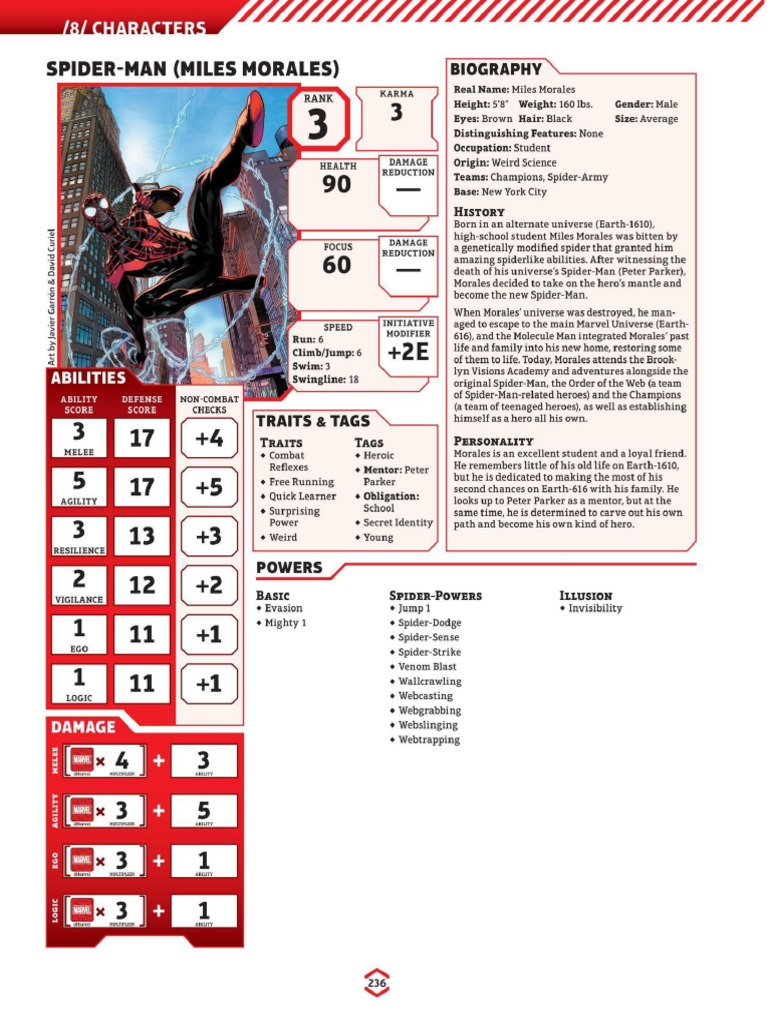 Marvel Multiverse RPG - Core Rulebook-Páginas-237 | PDF