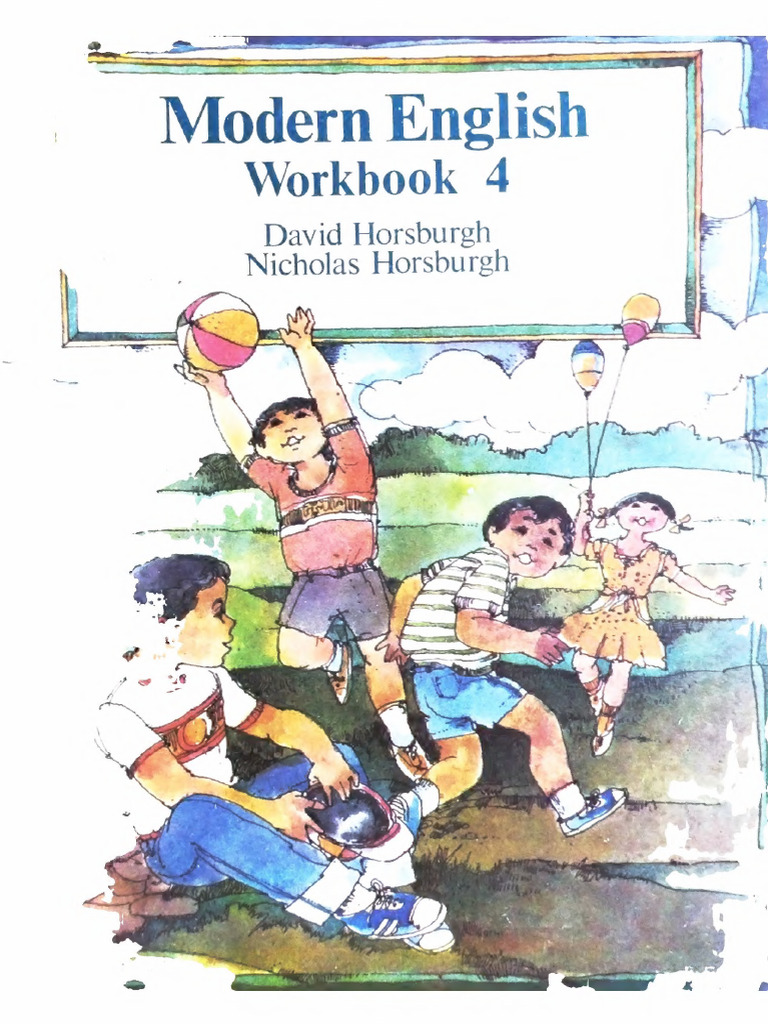 Modern English Workbook 4 - Text | PDF | Verb | Semantic Units