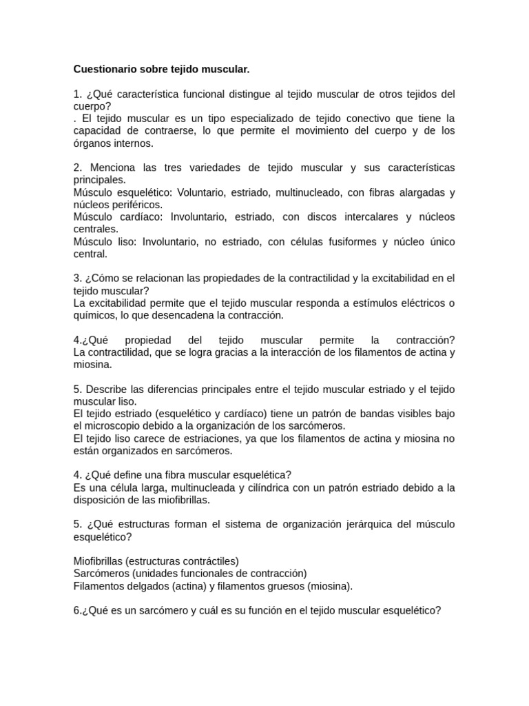 Cuestionario Micro Parcial Area 3 | PDF | Músculo | Ganglio linfático