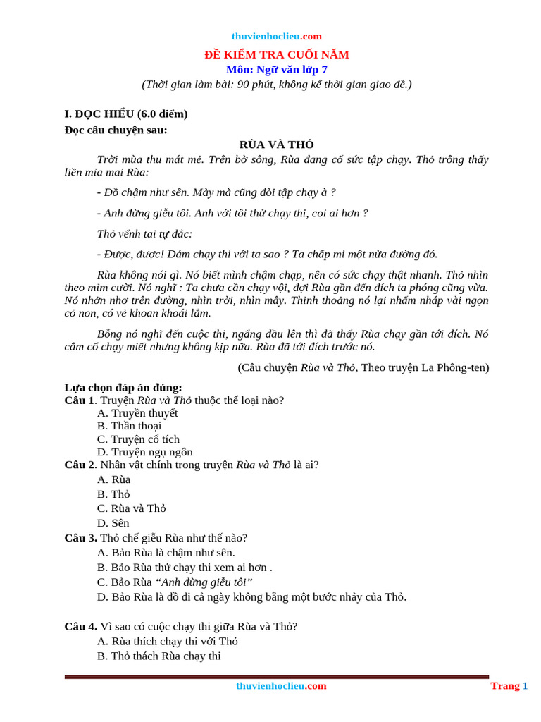 De Kiem Tra Cuoi HK2 Van 7 CTST | PDF