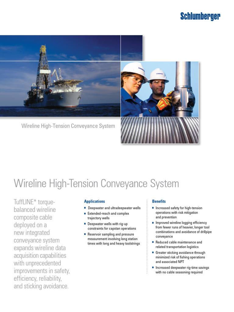 High-Tension Wireline Conveyance System | PDF | Creep (Deformation ...