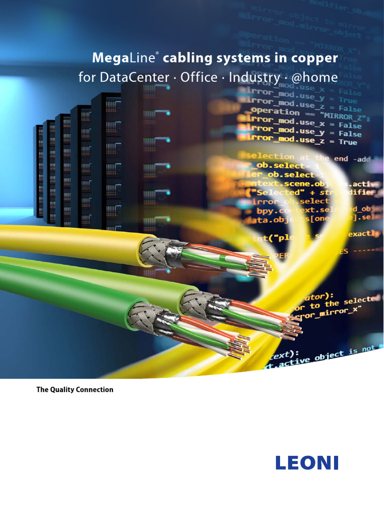 megaline_cabling_systems | PDF | Sustainability