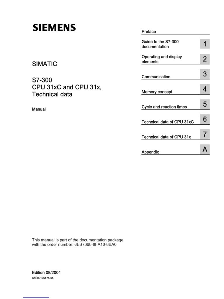 simatic_s7300 | PDF | Central Processing Unit | Trademark