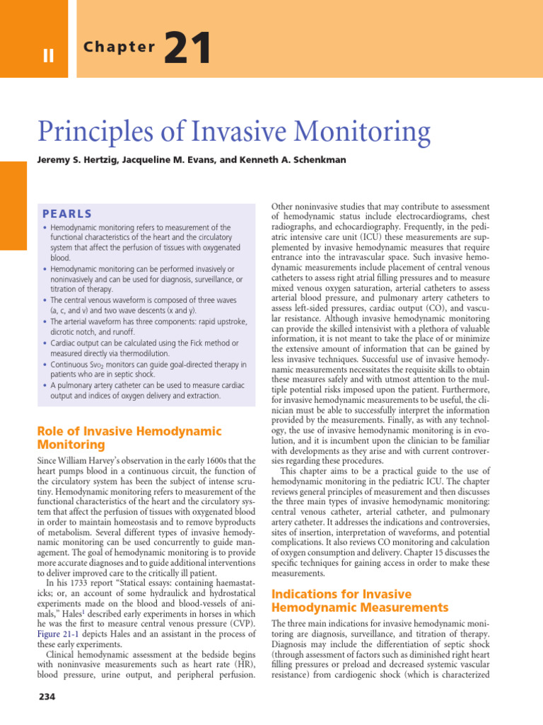 Hertzig_Principles of invasive monitoring [In Pediatric Critical Care ...