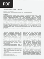 Cardiac Output and Picco Quick guide | PDF | Heart | Circulatory System
