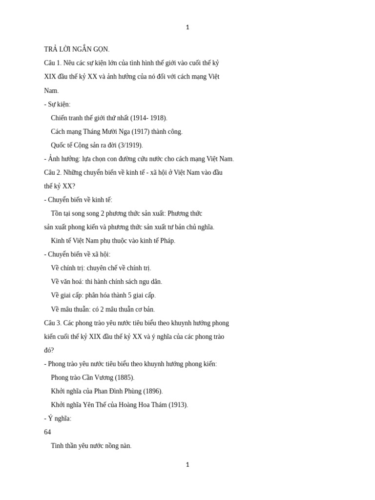 Muc Luc Cau Hoi Ngan LSD | PDF