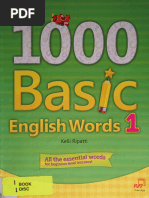 1000 Basic English Words 1 PDF | PDF