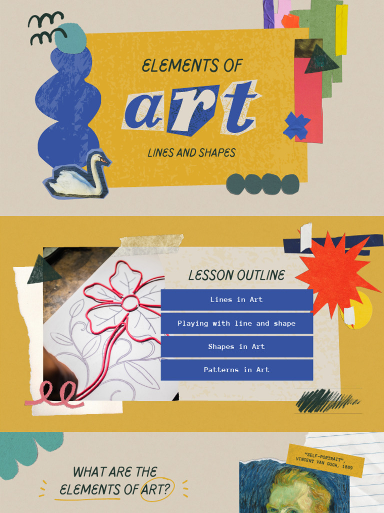 Exploring Lines and Shapes in Art | PDF