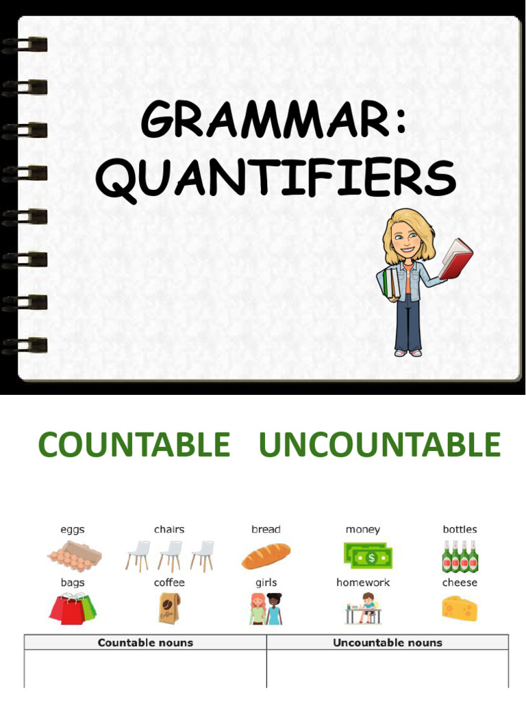 Grammar - Quantifiers | PDF