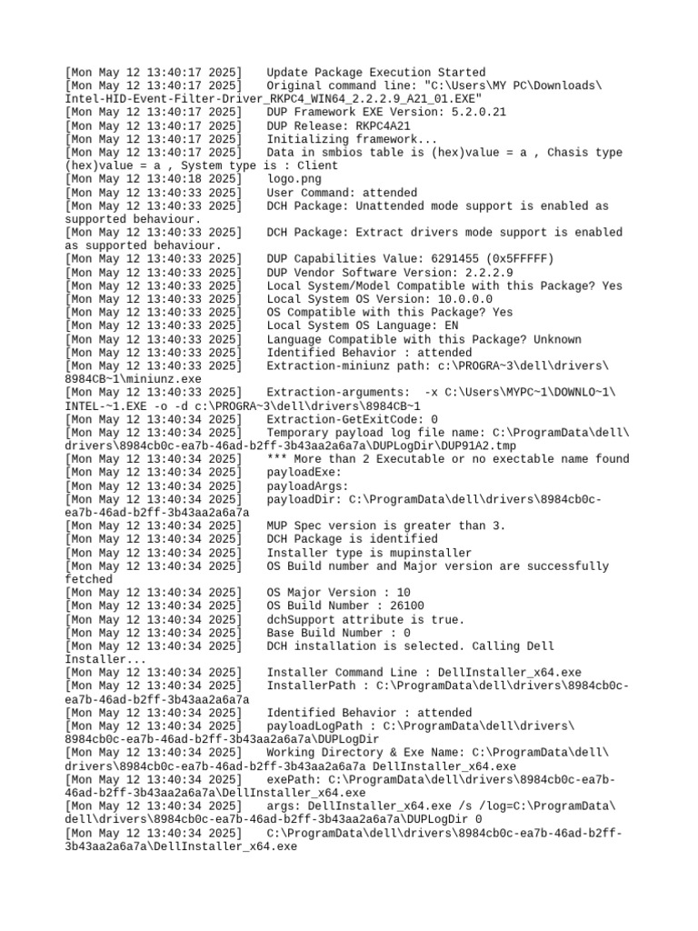 Intel-HID-Event-Filter-Driver RKPC4 WIN64 2.2.2.9 A21 01 | PDF ...