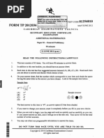 CSEC Add Maths 2016 Paper 2 Solutions | PDF | Mathematical Concepts ...