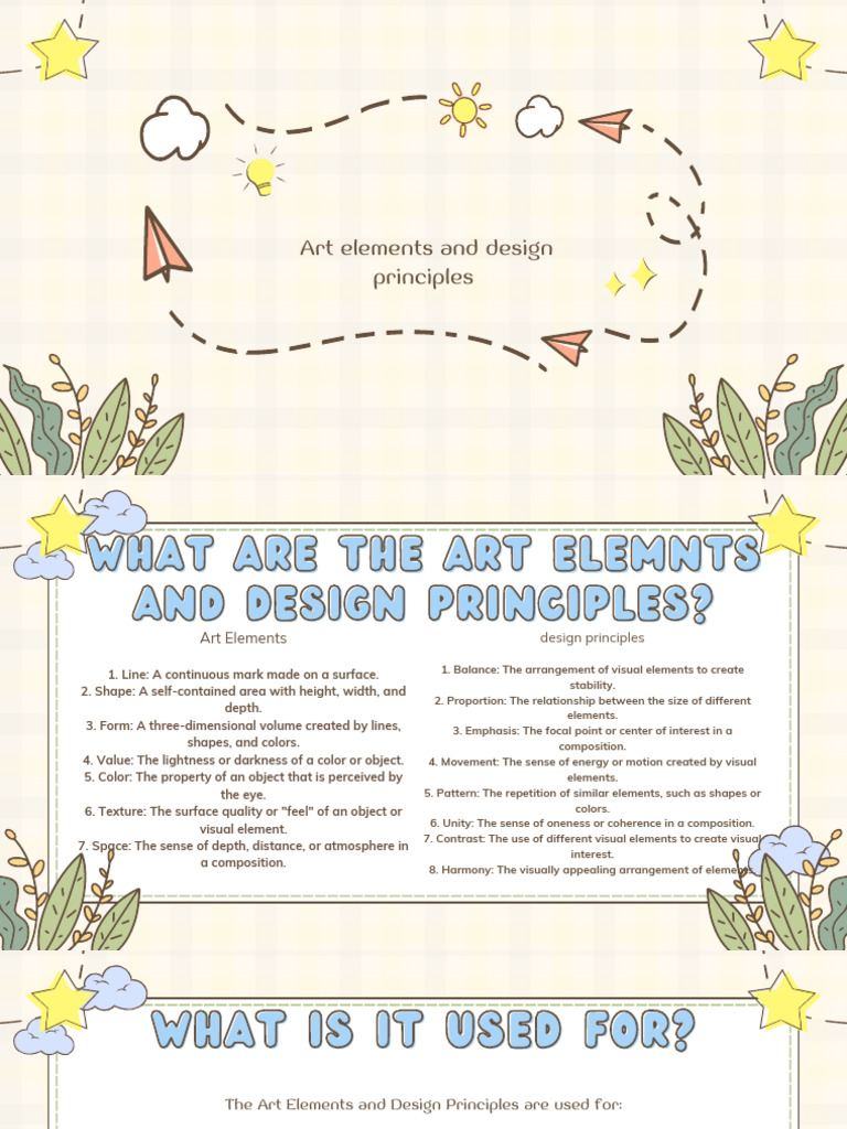 Cream Colorful Pastel Cute Illustration Project Presentation | PDF ...