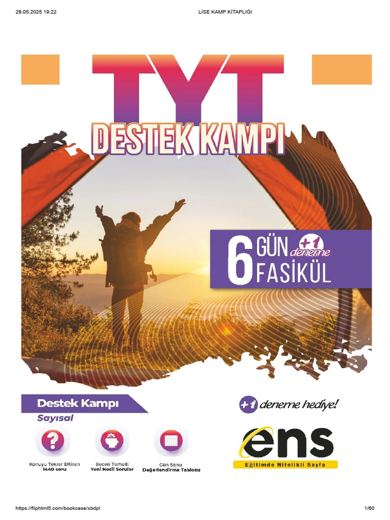 LİSE KAMP KİTAPLIĞI Tyt Sayısal | PDF