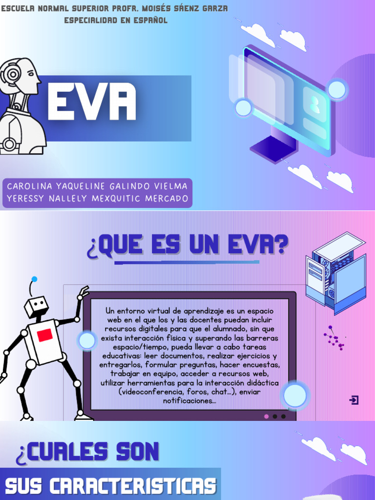 Que Es El Eva | PDF | Enseñando | ciberespacio