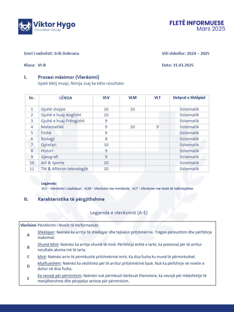 Erik Dobruna - Fletë Informuese | PDF