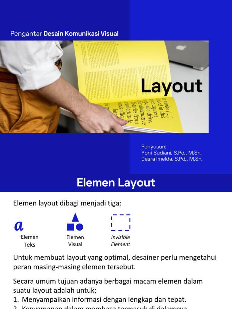 Elemen Penting dalam Desain Layout | PDF