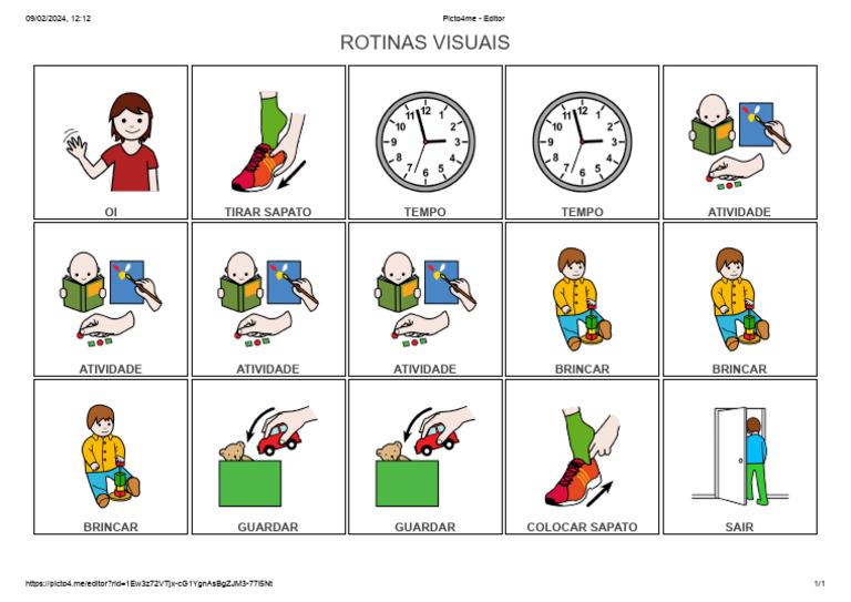 Rotinas Visuais | PDF