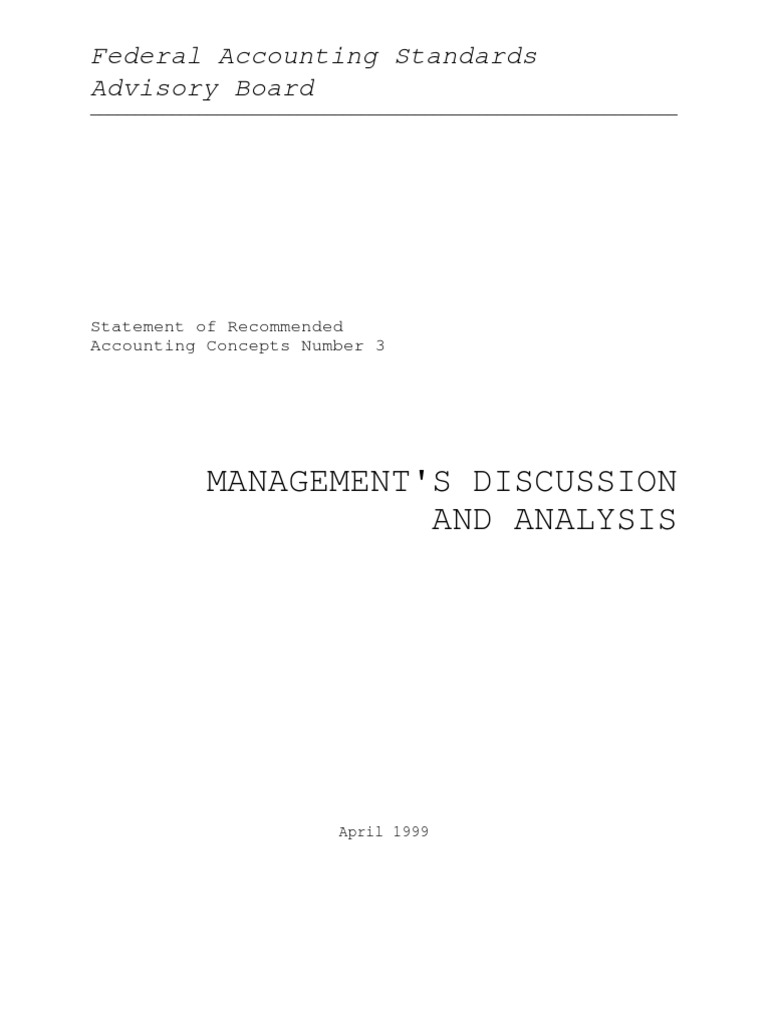 MDA Alk | PDF | Financial Statement | Audit