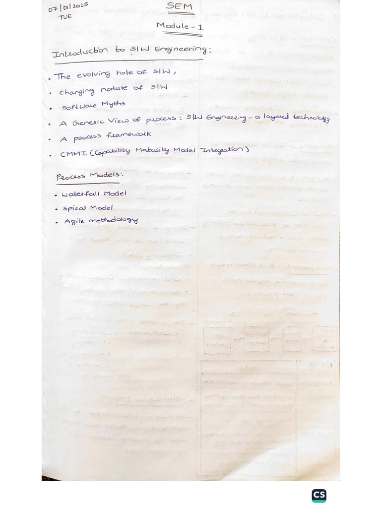 Sem - Module 1 | PDF