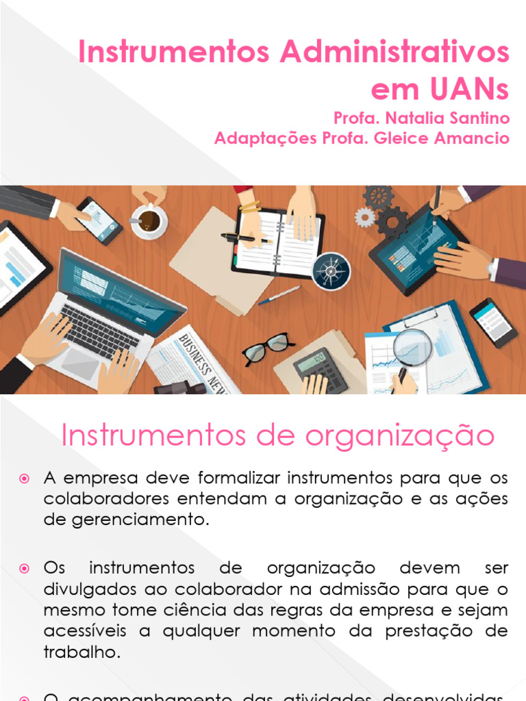 Aula Instrumentos Administrativos UAN-1 | PDF | Business