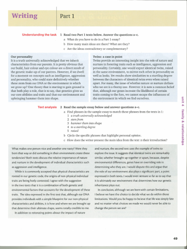 Module 2 Writing an essay example | PDF