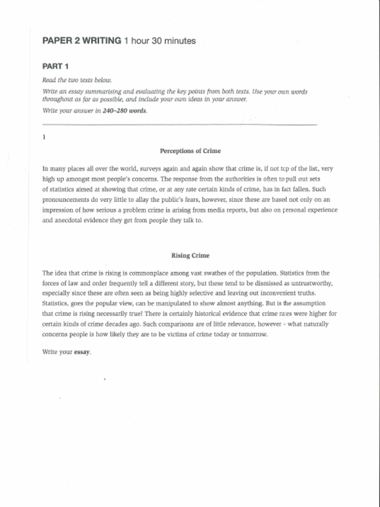 Module 2 Writing An Essay - Example 2-2 | PDF