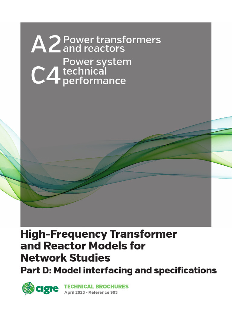 High-Frequency Transformer and Reactor Models For Network Studies ...