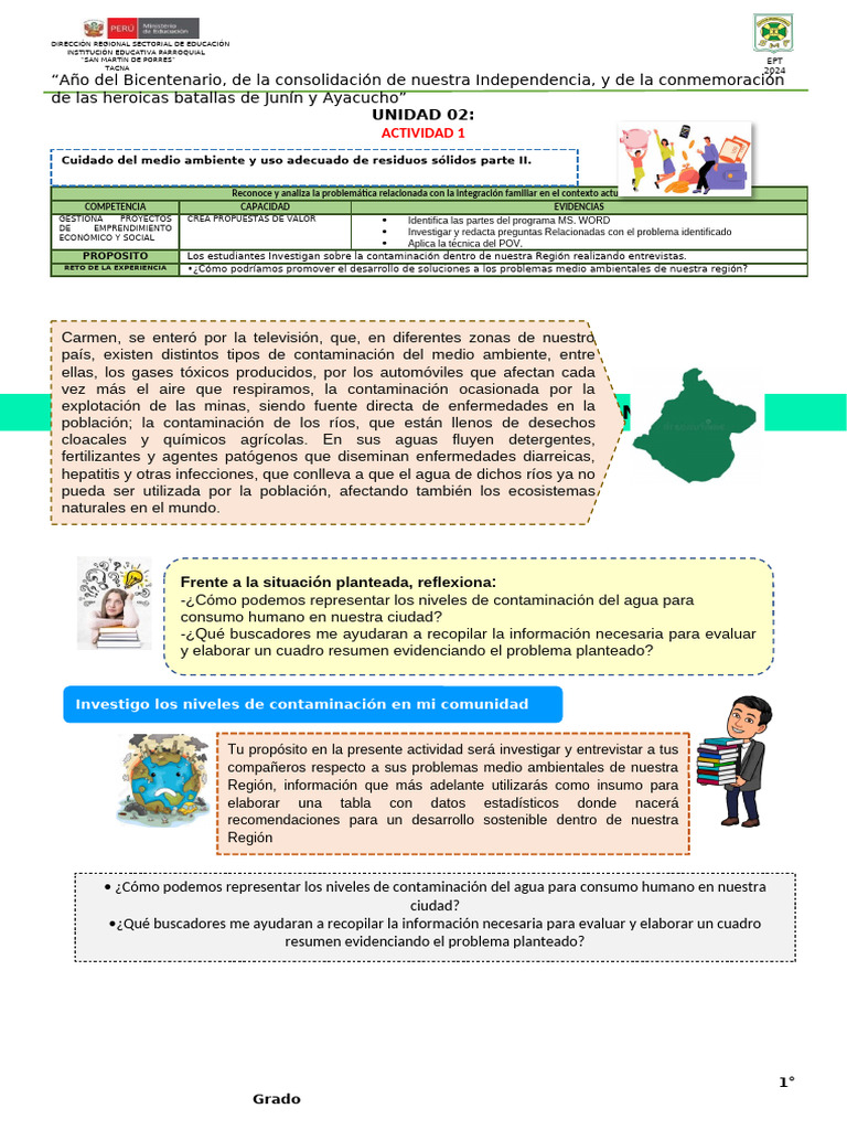 Ept Actividad II Bimestre 2024 2 | PDF | Ventana (informática) | Botón (Computación)