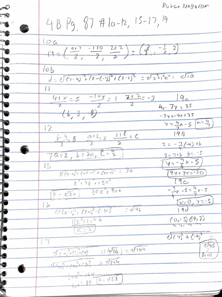 4B PT 2 Homework Rohan Nagaram | PDF
