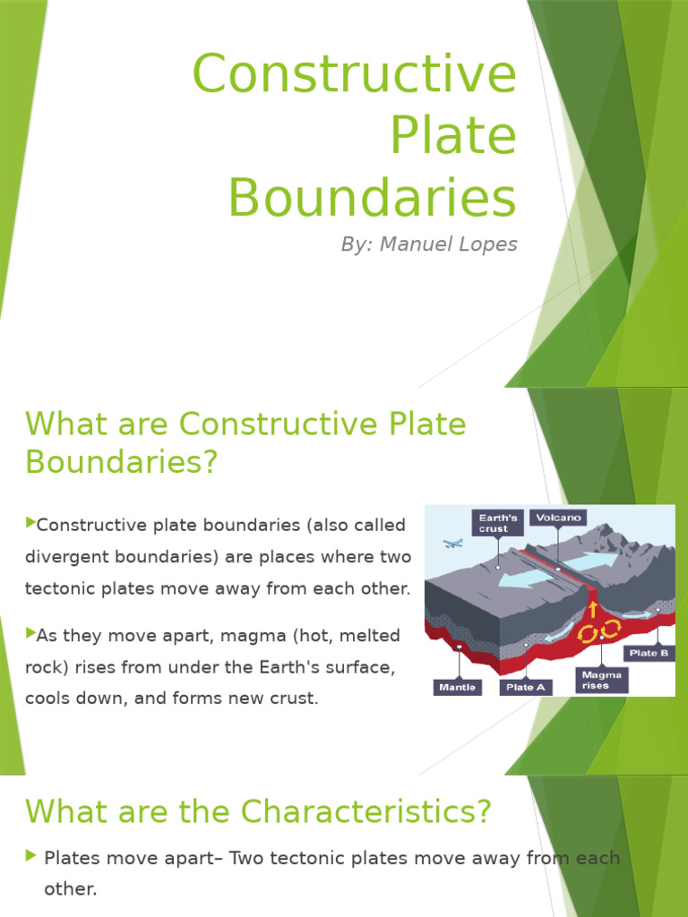 Constructive Plate Boundaries FINAL | PDF