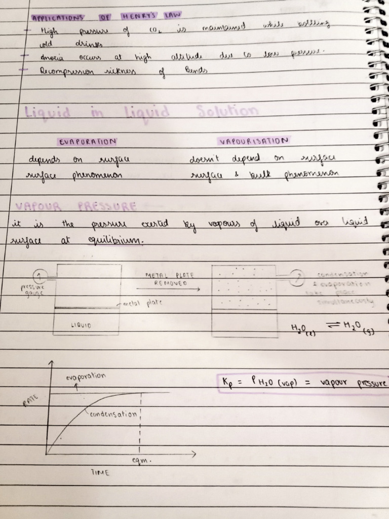 Solution and Colligative Property Jee Notes Part 2 | PDF