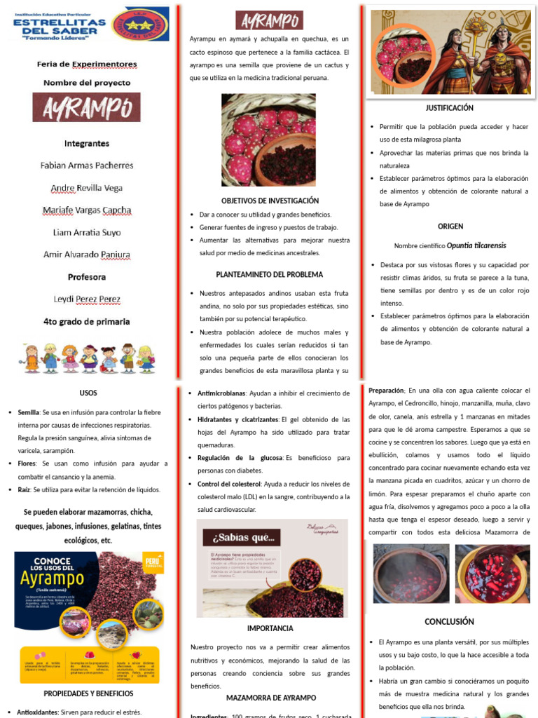 Triptico 3333333 | PDF | Alimentos | Antimicrobiano