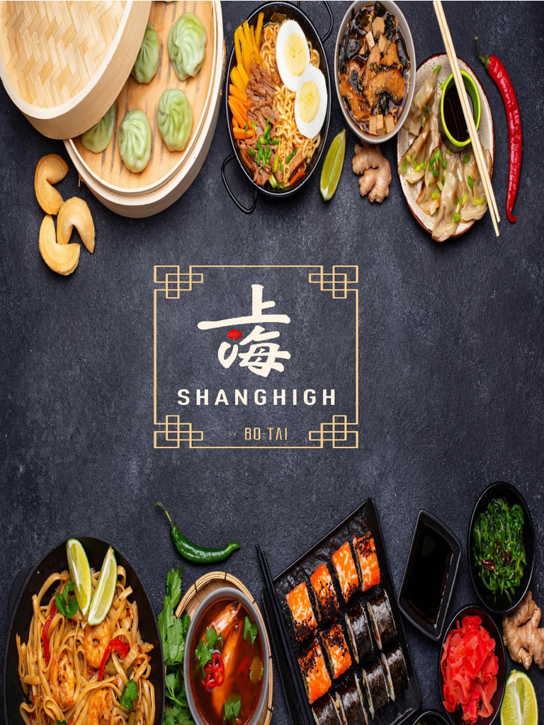 Shanghigh by Bo-Tai Menu | PDF