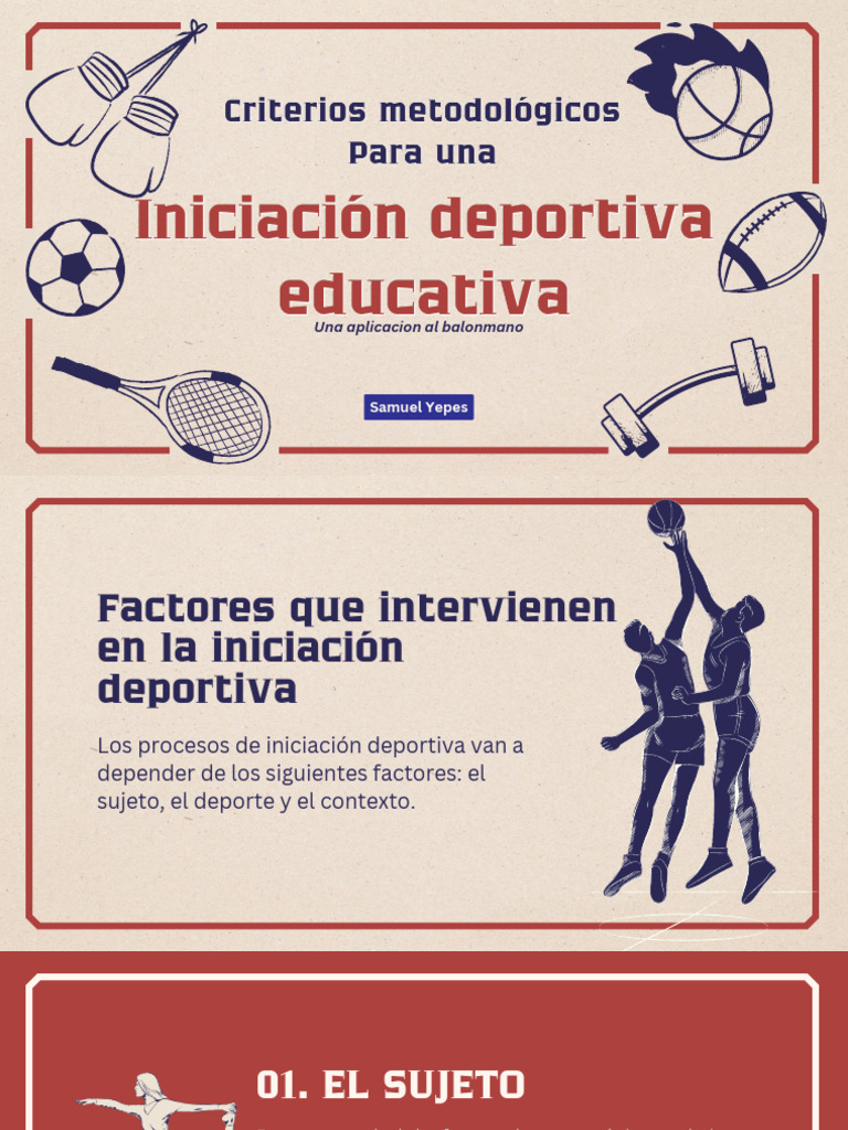 Iniciación Deportiva en Balonmano | PDF | Aprendizaje | Deportes