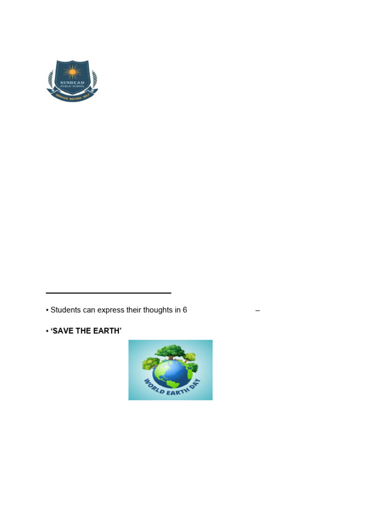 Earth Day | PDF