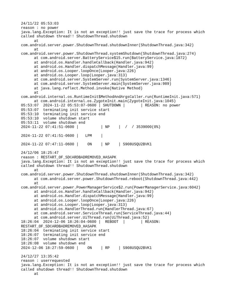 Power Off Reset Reason Backup | PDF | Embedded Linux Distributions | Mobile Linux