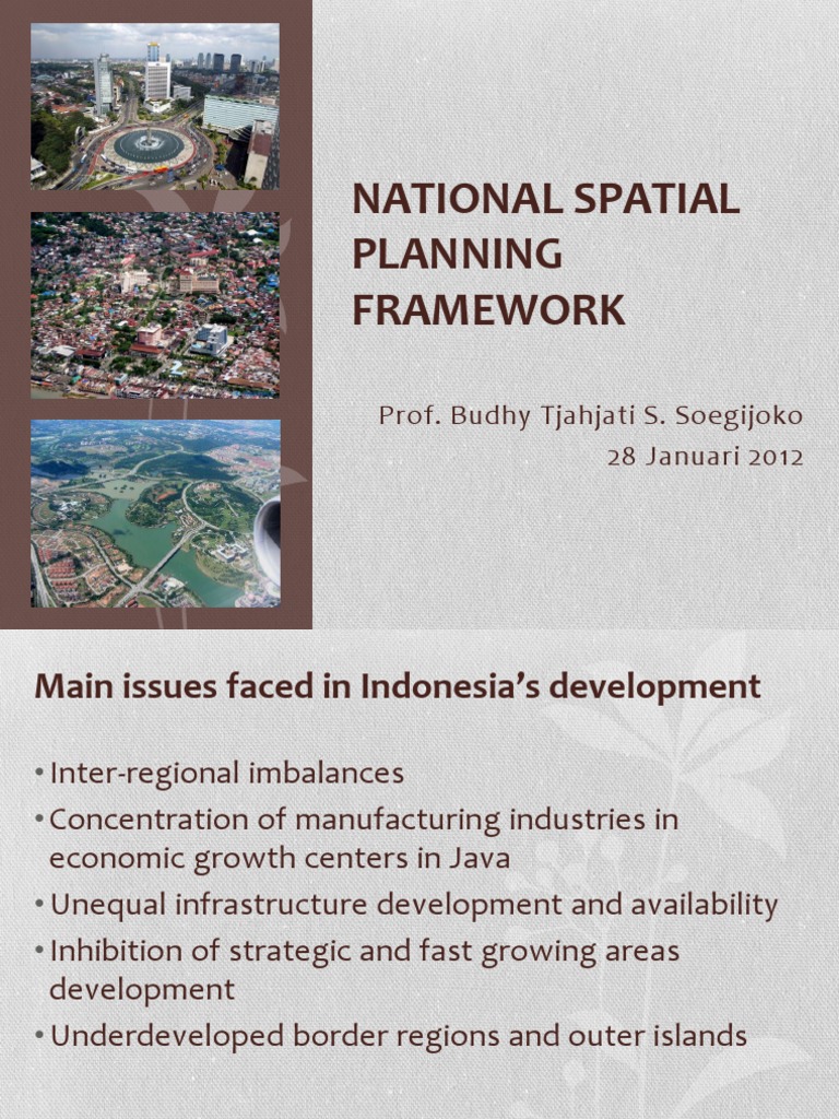 National Spatial Planning Framework | PDF | Regulation | Sustainability