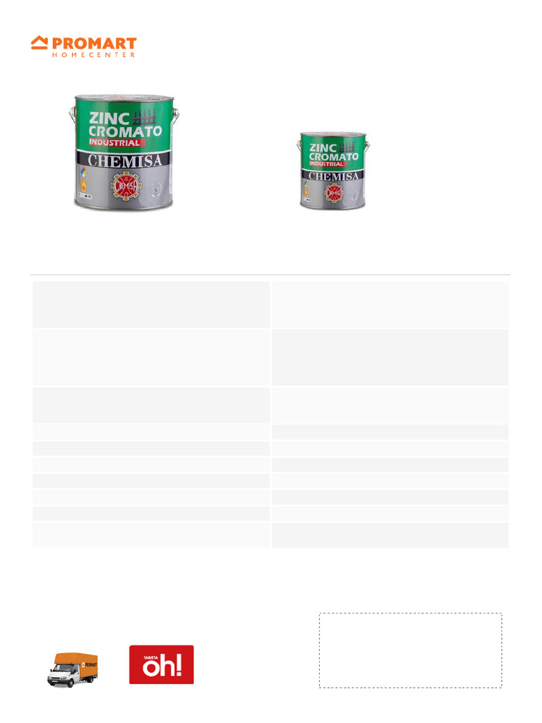 FT - Chemisa - Base Zincromato | PDF