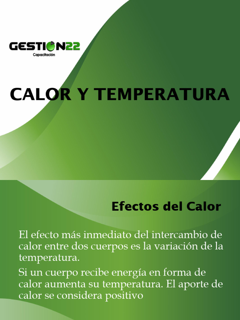 Efectos y Medición del Calor | PDF | Par termoeléctrico | Calor
