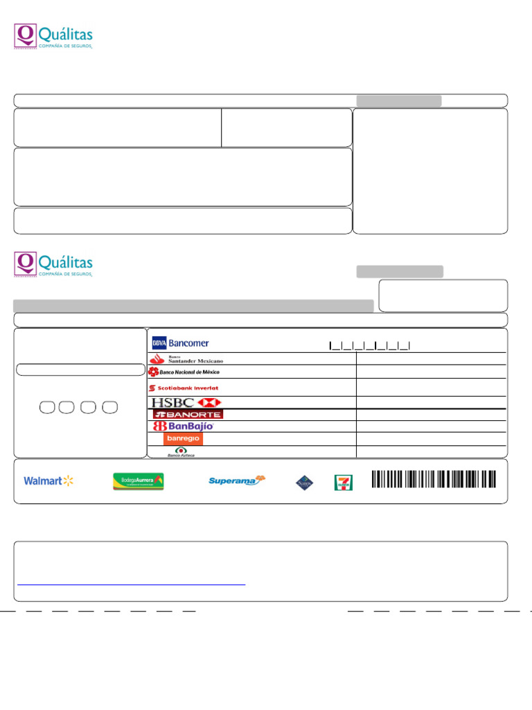 Endoso de Cheque Banregio en Quálitas | PDF | Finanzas personales | Bancos