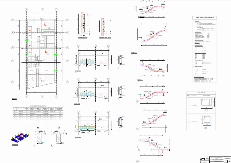 Plano Estructuras 1 | PDF | Construyendo tecnología | Edificios y estructuras