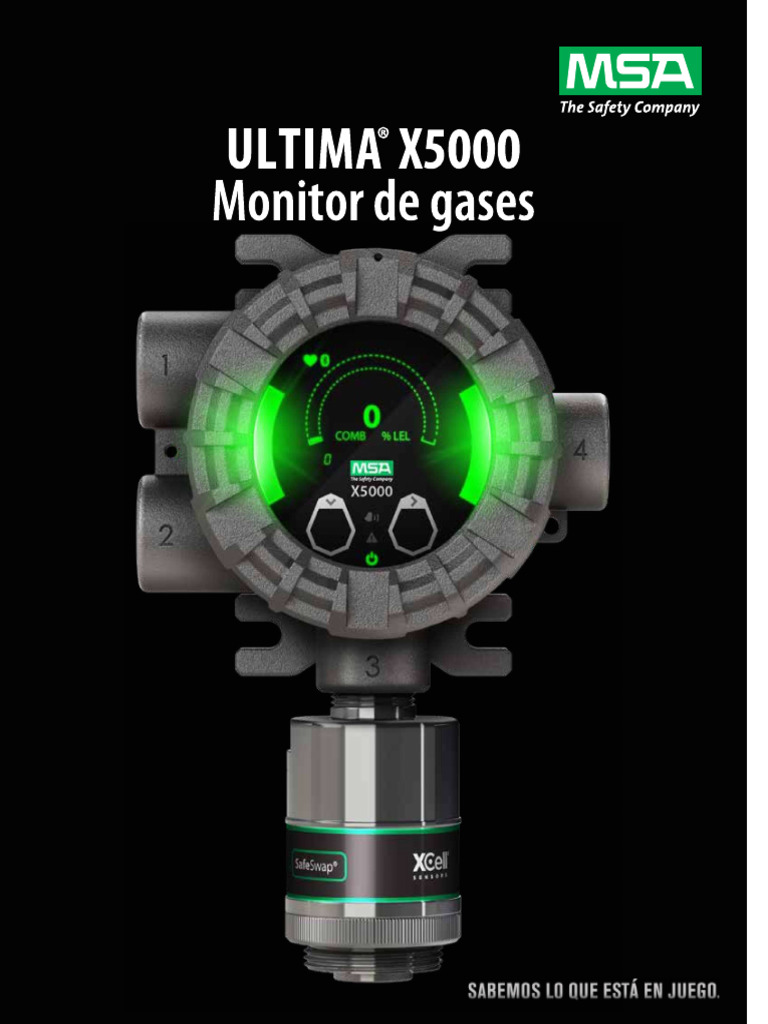 Monitor de Gas Ultima x5000 | PDF