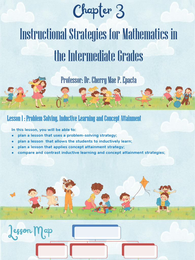 Beed 107 Teaching Math in The Intermediate Grades Chapter 3 | PDF ...