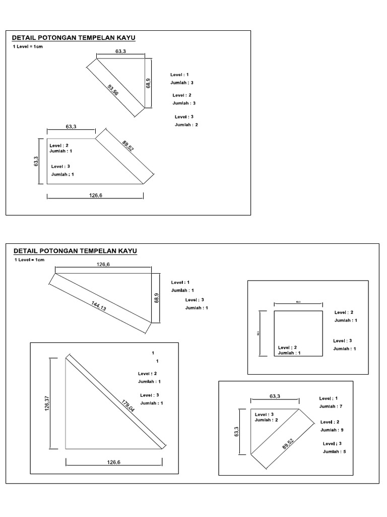 Detail Potongan Update | PDF