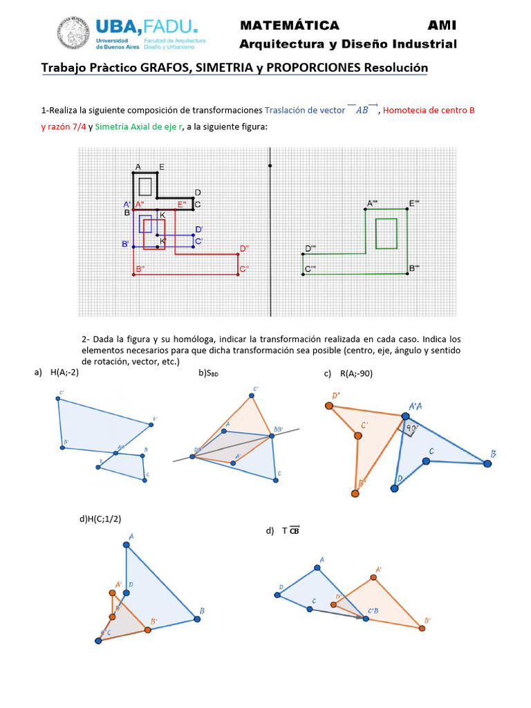 Enunciado Tarea Simetrias ResueltoAMI | PDF