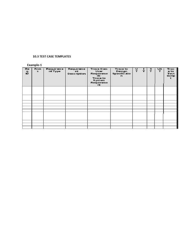 10 Test Case | PDF