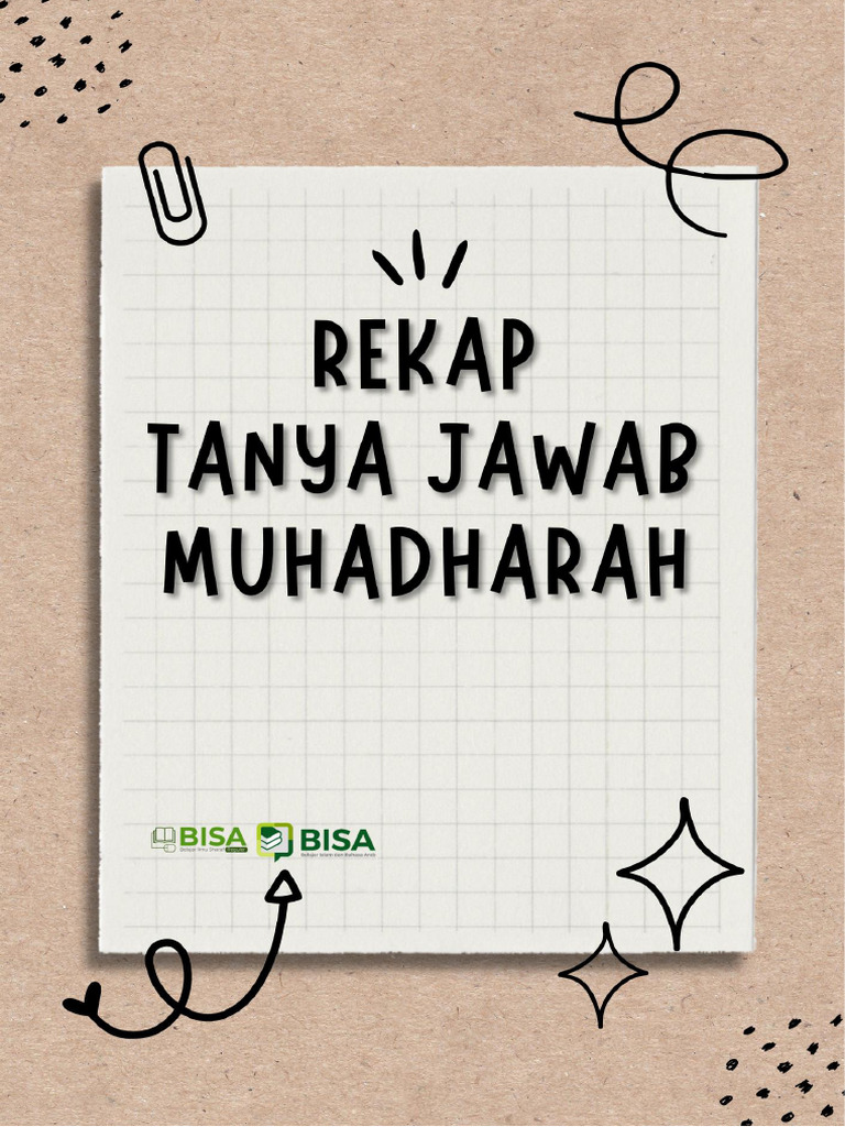 Rekap TJ Muhadharah BISA 57 P03 | PDF