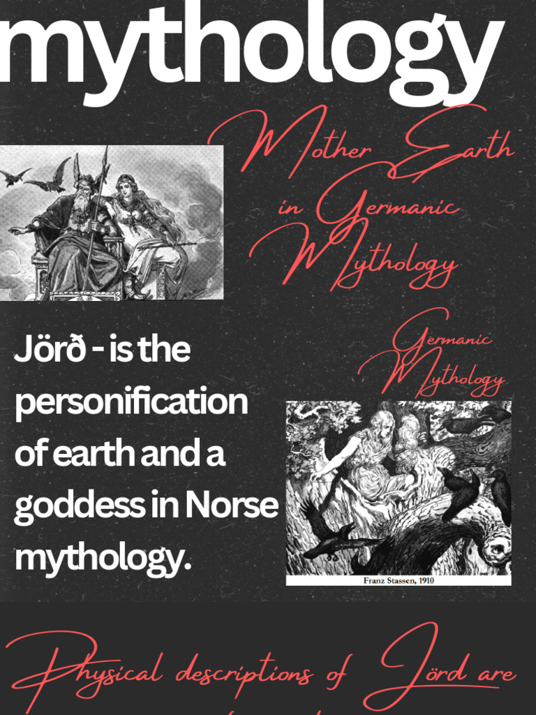 Jörð: Earth Goddess in Norse Mythology | PDF
